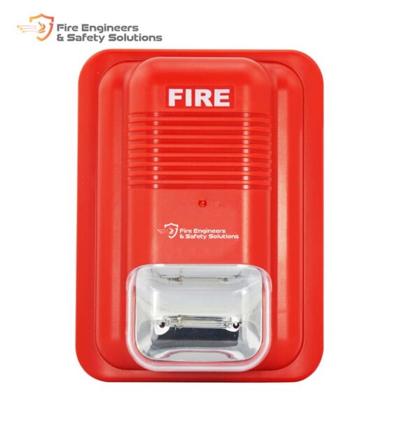 Fire Alarm Hooter With Flash Light - Fire Engineers & Safety Solutions