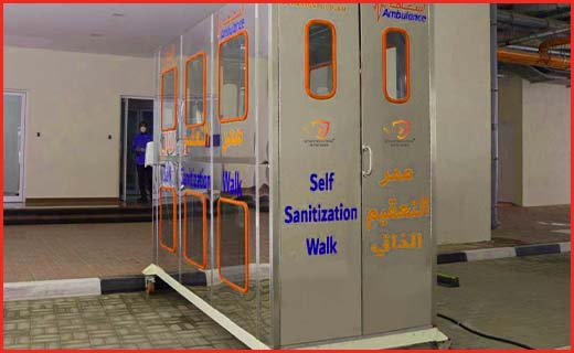 Disinfection Tunnel/Sanitizing Chamber - Fire Engineers & Safety Solutions